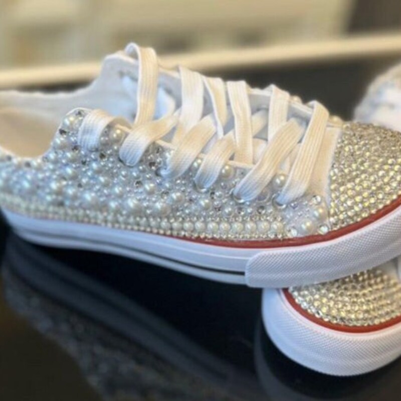 Bedazzled Sneakers Women - Etsy