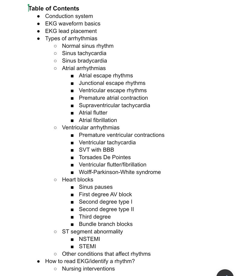 EKG Study Guide, Cardiac Nursing, Fundamentals Nursing, Nursing ...