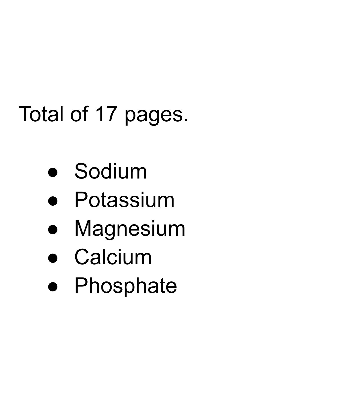 Electrolyte Imbalance Nursing Study Guide Notes With Detailed ... Electrolyte Imbalance Nursing Study Guide Notes With Detailed ...