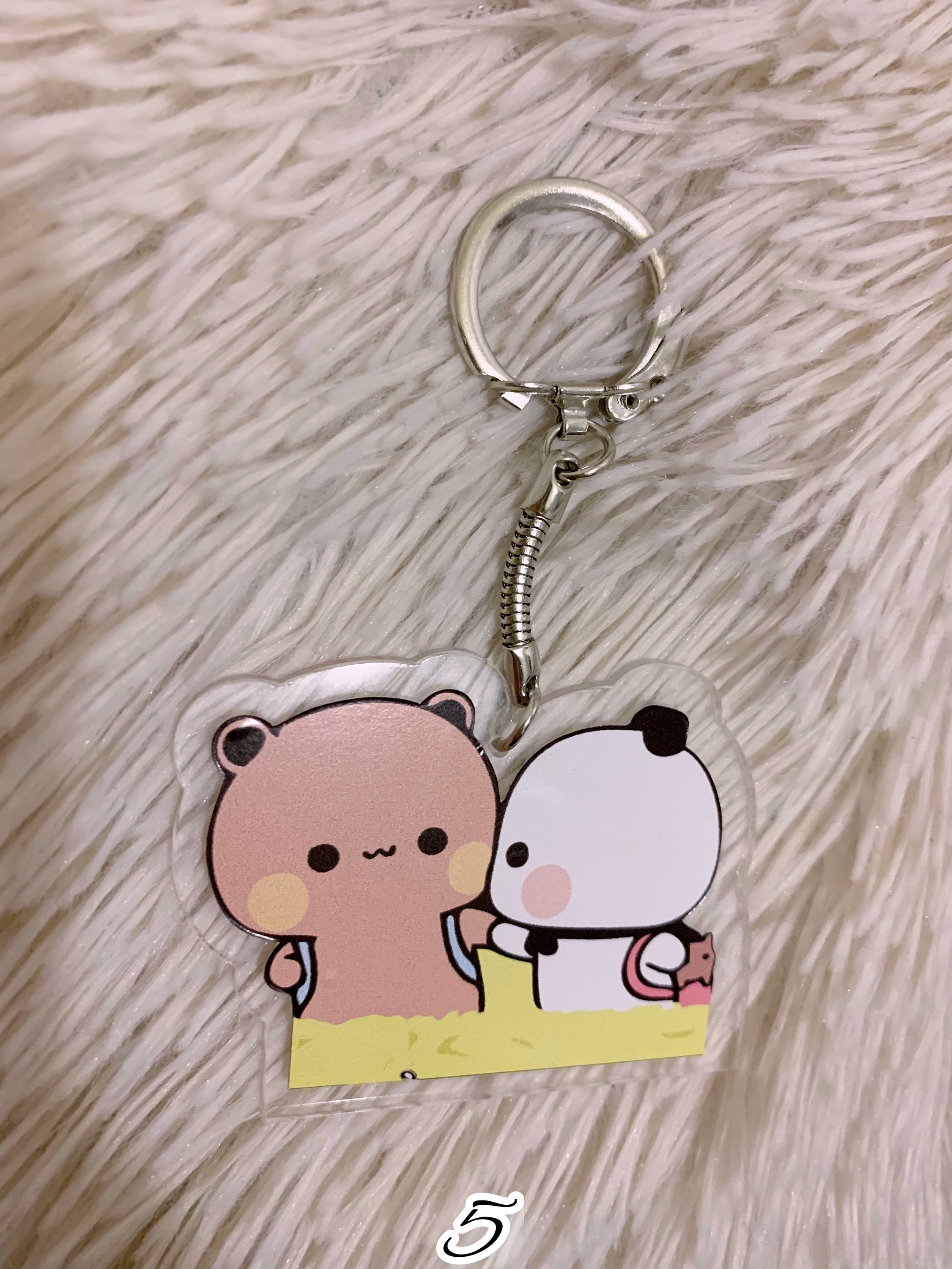 Keychain, Lovely, Dudu Bubu, Couple, Love, Gift, Present, Cute, One ...