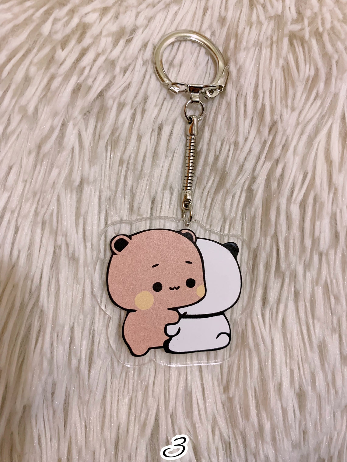 Keychain, Lovely, Dudu Bubu, Couple, Love, Gift, Present, Cute, One ...