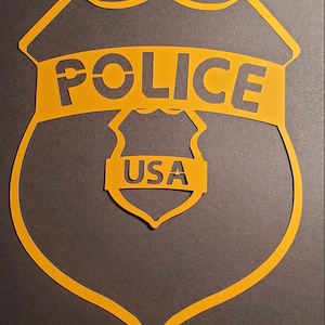 Police Mandala Etsy