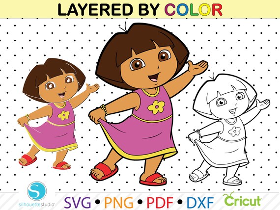 Dora The Explorer Clipart