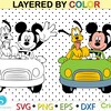 Mickey Mouse Digital Paper, Minnie Mouse Seamless Pattern, Mickey ...