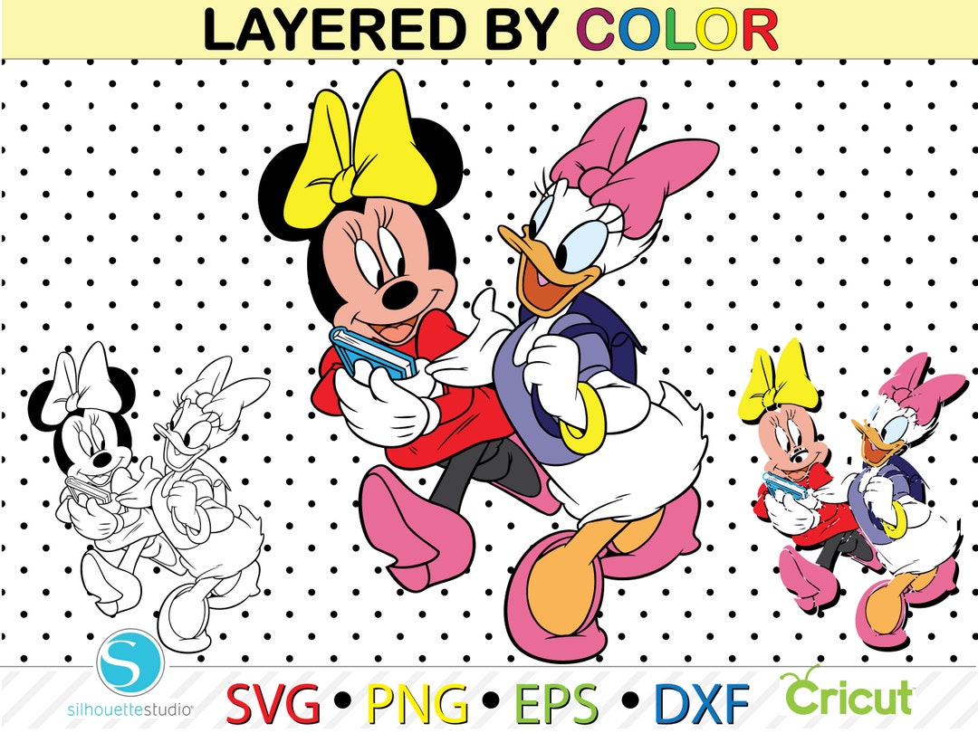 Minnie Mouse Svg,daisy Png,daisy Duck Svg,tumbler,svg Files for Shirts ...