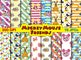 Mickey Mouse Digital Paper Minnie Mouse Mickey Minnie - Etsy Canada