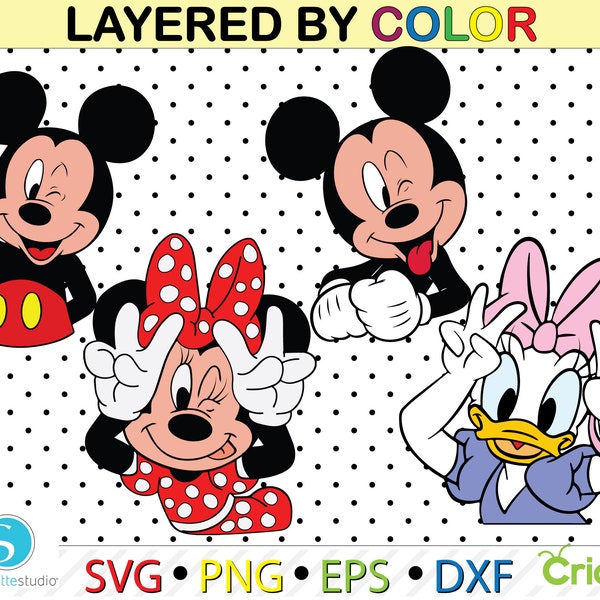 Mickey Mouse Clipart - Etsy