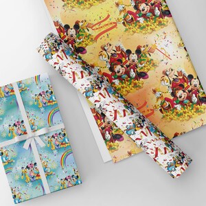 Mickey Mouse Digital Paper, Minnie Mouse Seamless Pattern, Mickey ...