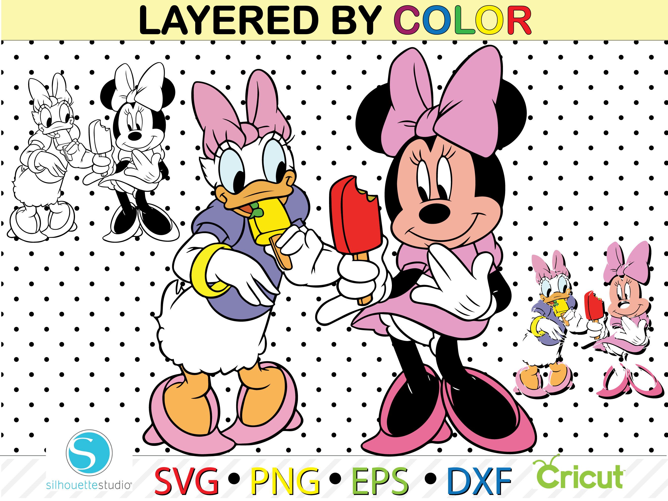 Minnie Svgdxf Cut Filedaisy Duck Svg Minnie Laugh Svgsvg - Etsy