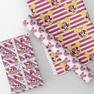 Mickey Mouse Digital Paper, Minnie Mouse, Mickey Minnie Background ...