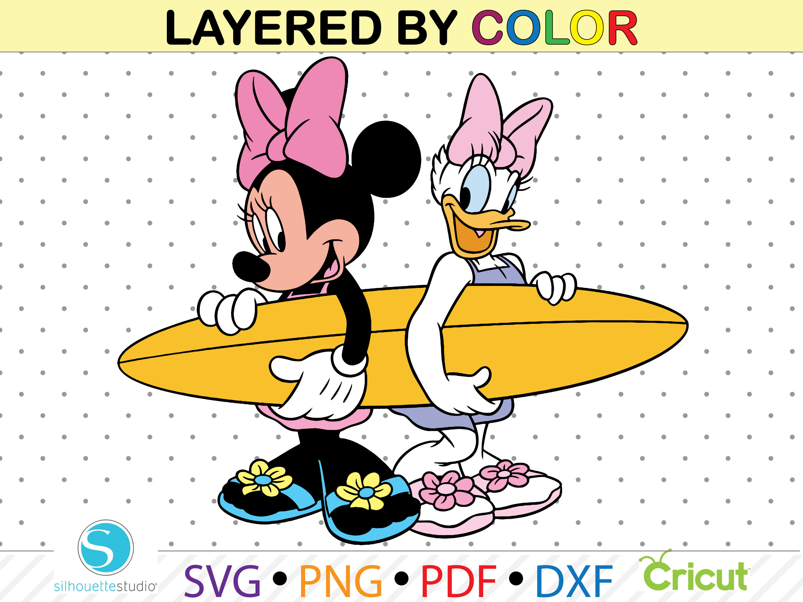 Minnie Mouse Beach Clipart