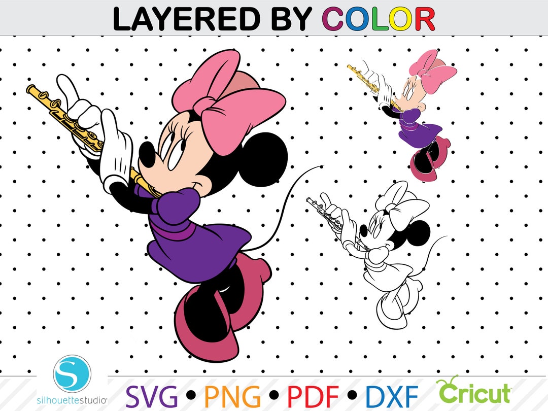 Minnie Mouse Flute Svg Minnie Mouse Flute Clipart Pngminnie - Etsy Canada