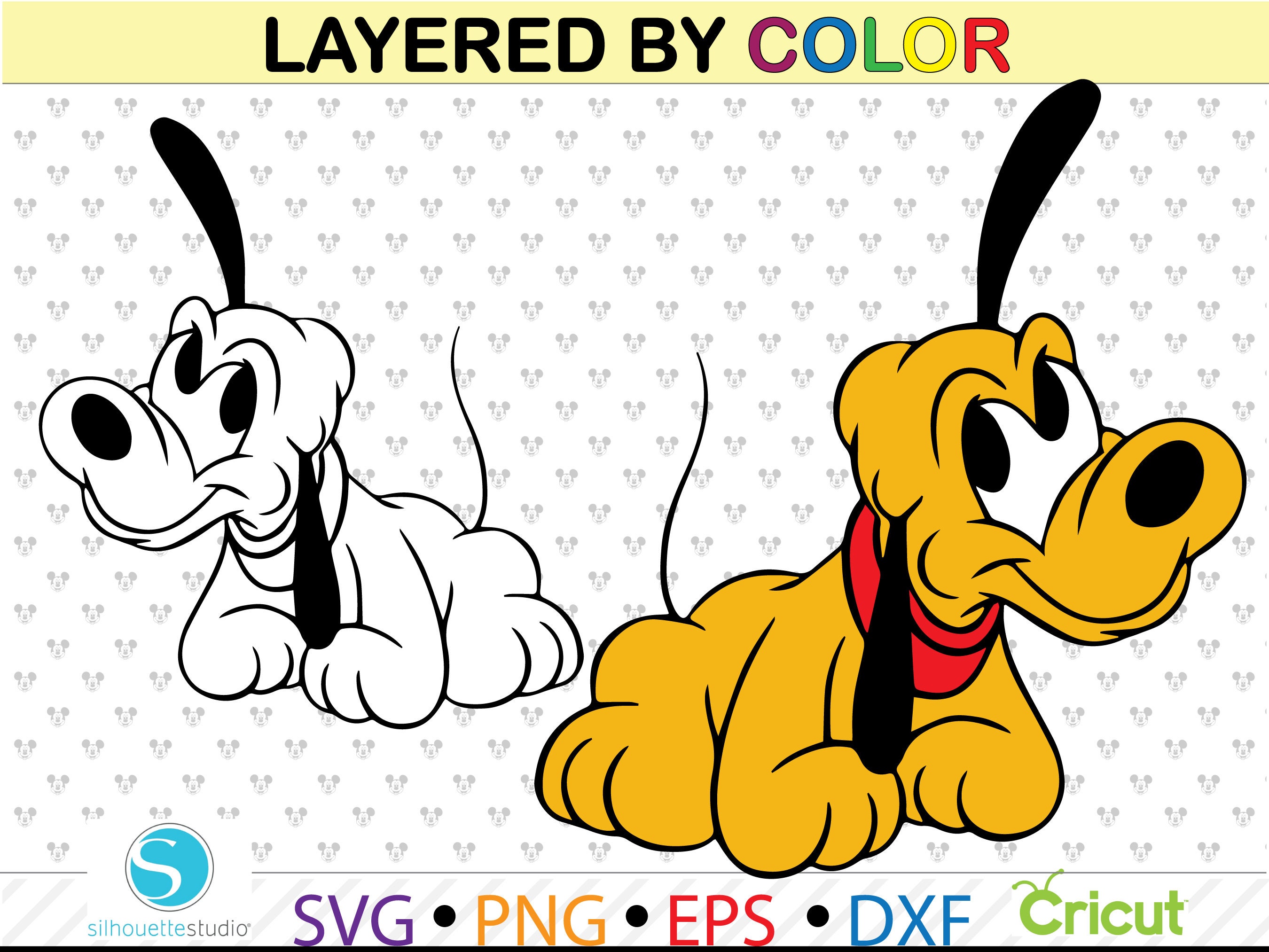 Pluto Ears Template