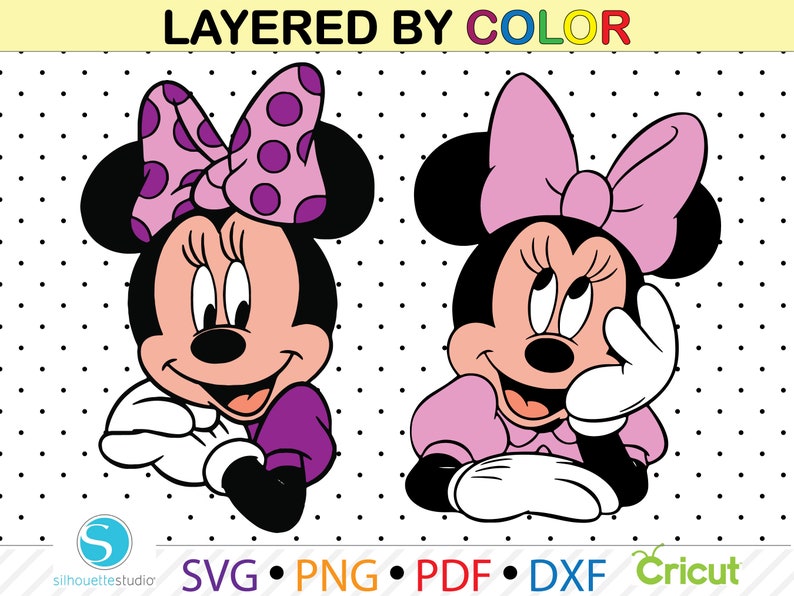Minnie Mouse Svg, Minnie Mouse Bundle Svg, Minnie Mouse Clipart Svg Png ...