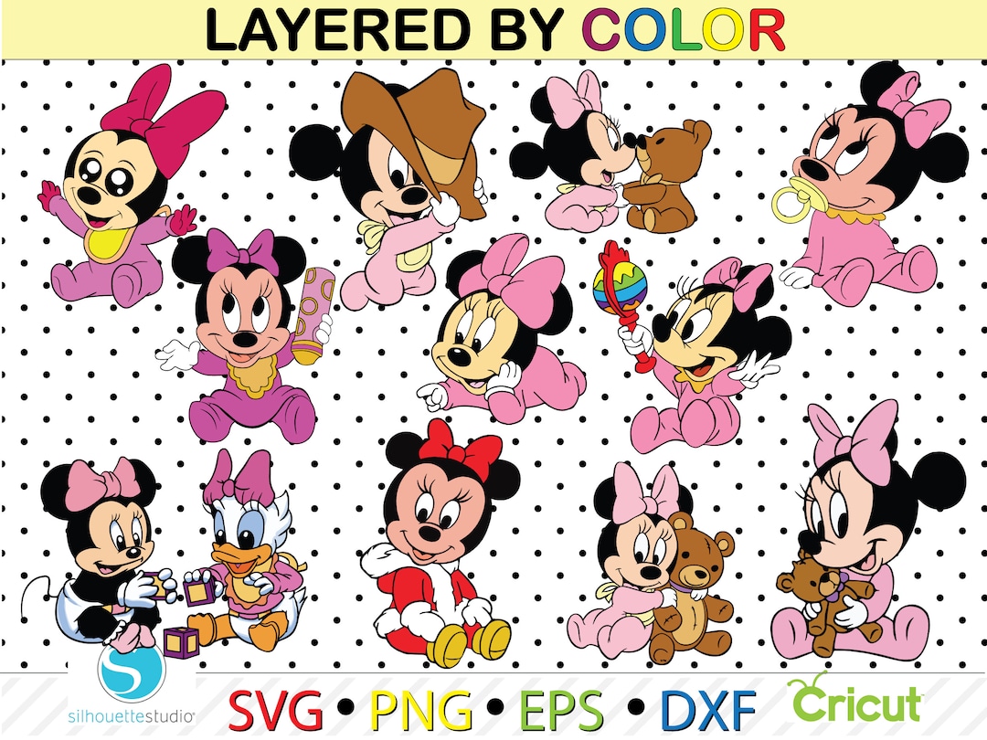 Baby Minnie Mouse Clipart