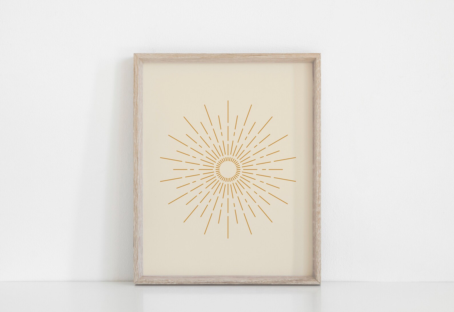 Abstract Sunburst Art Print Abstract Terra Sunburst Wall Art - Etsy