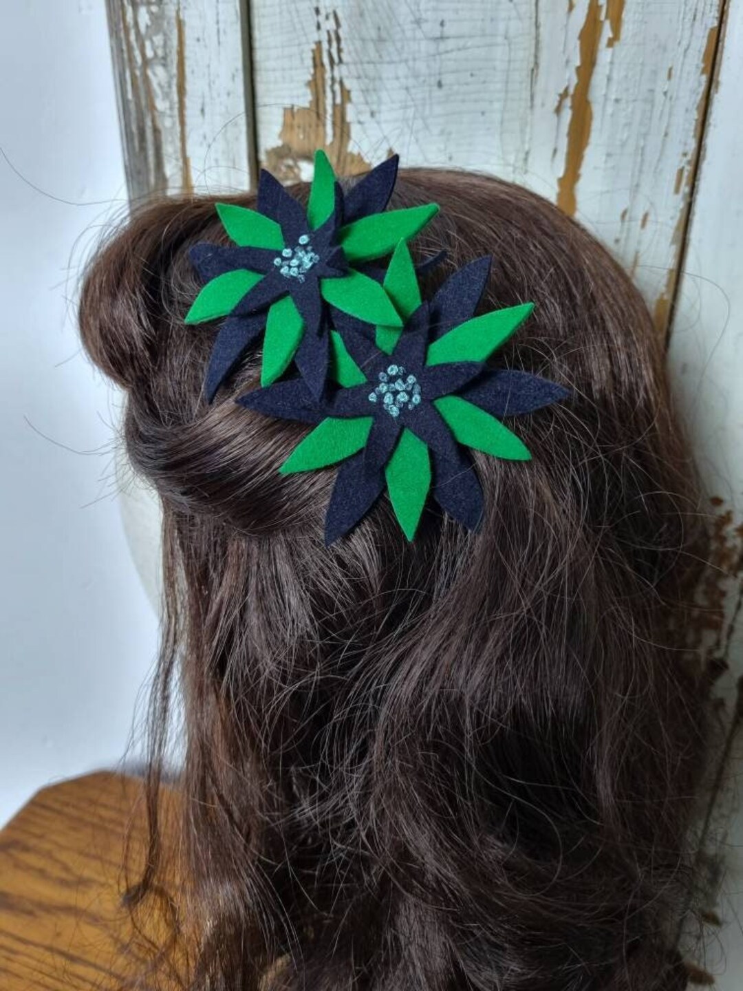 ÉMILE Decorative Felt Comb Style 1940s Period Restriction Textile ...