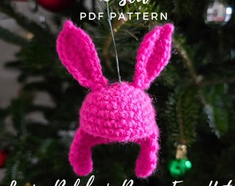 louise bunny hat pattern