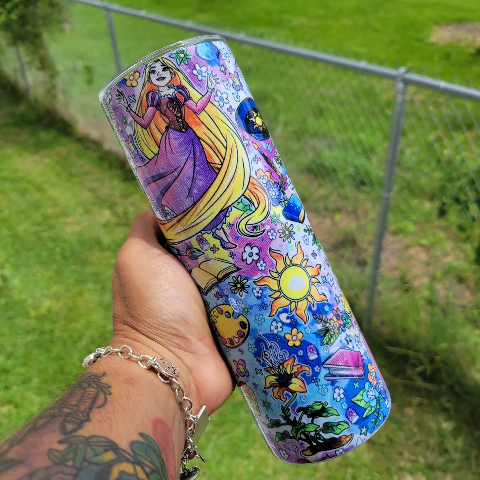 Tangled/rapunzel/princess Tumbler/insulated - Etsy