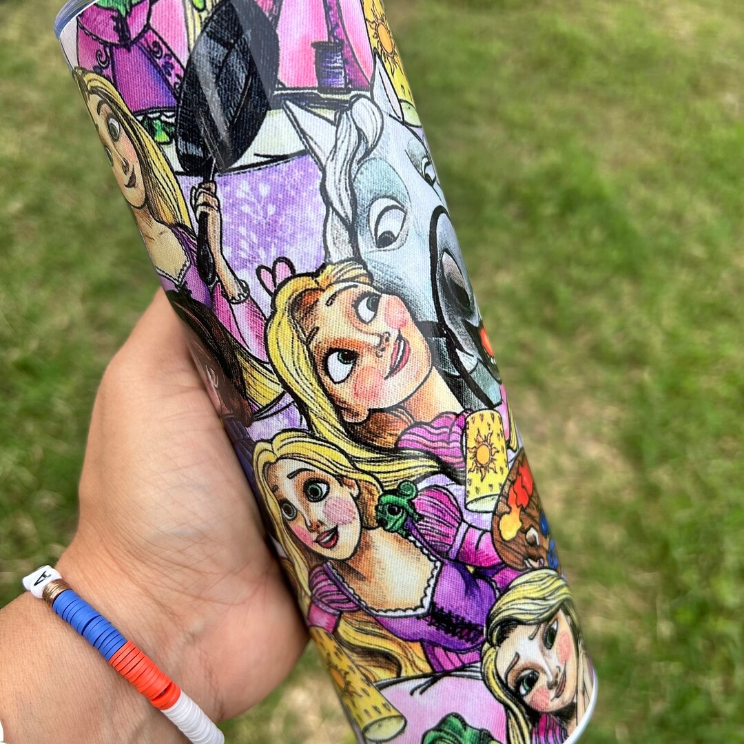 Tangled Tumbler/coffee Cup/20oz Sublimation Tumbler Wrap/bridesmaid ...