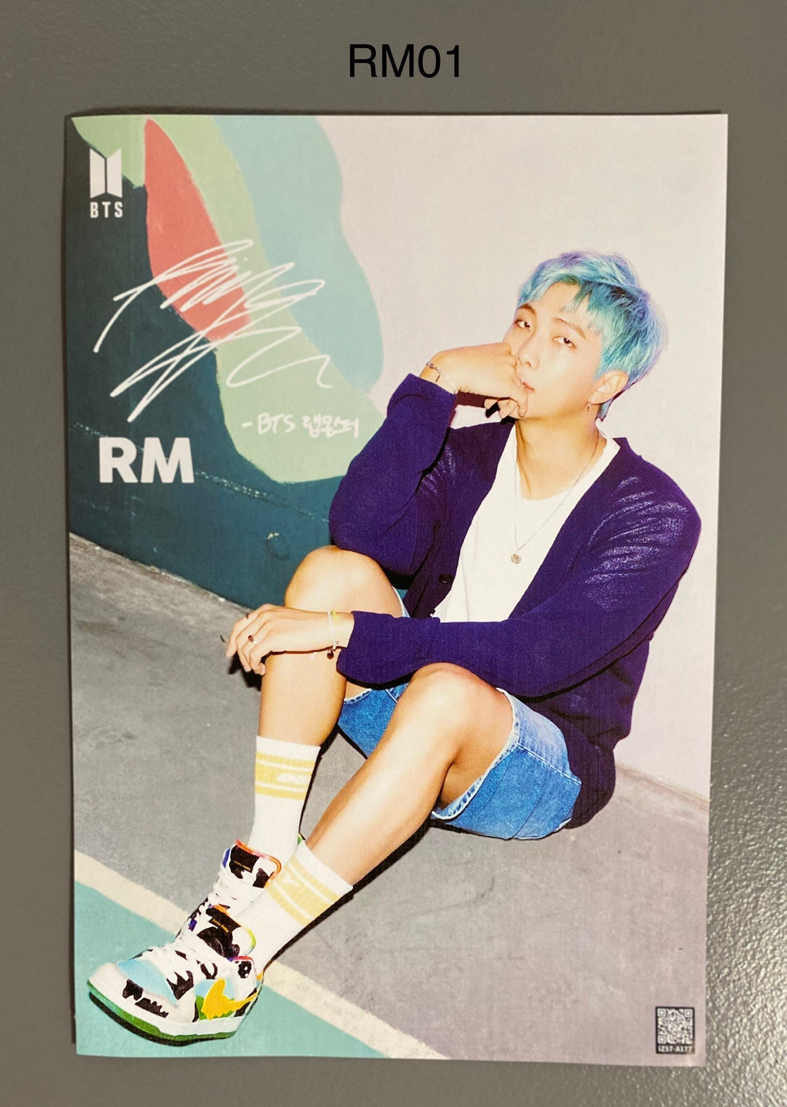 Bias BTS RM Poster BTS Poster Namjoon Namjoon Poster | Etsy