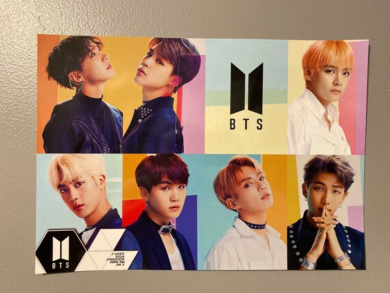 BTS Posters P40 BTS Aesthetic Room Wall Decor | Etsy