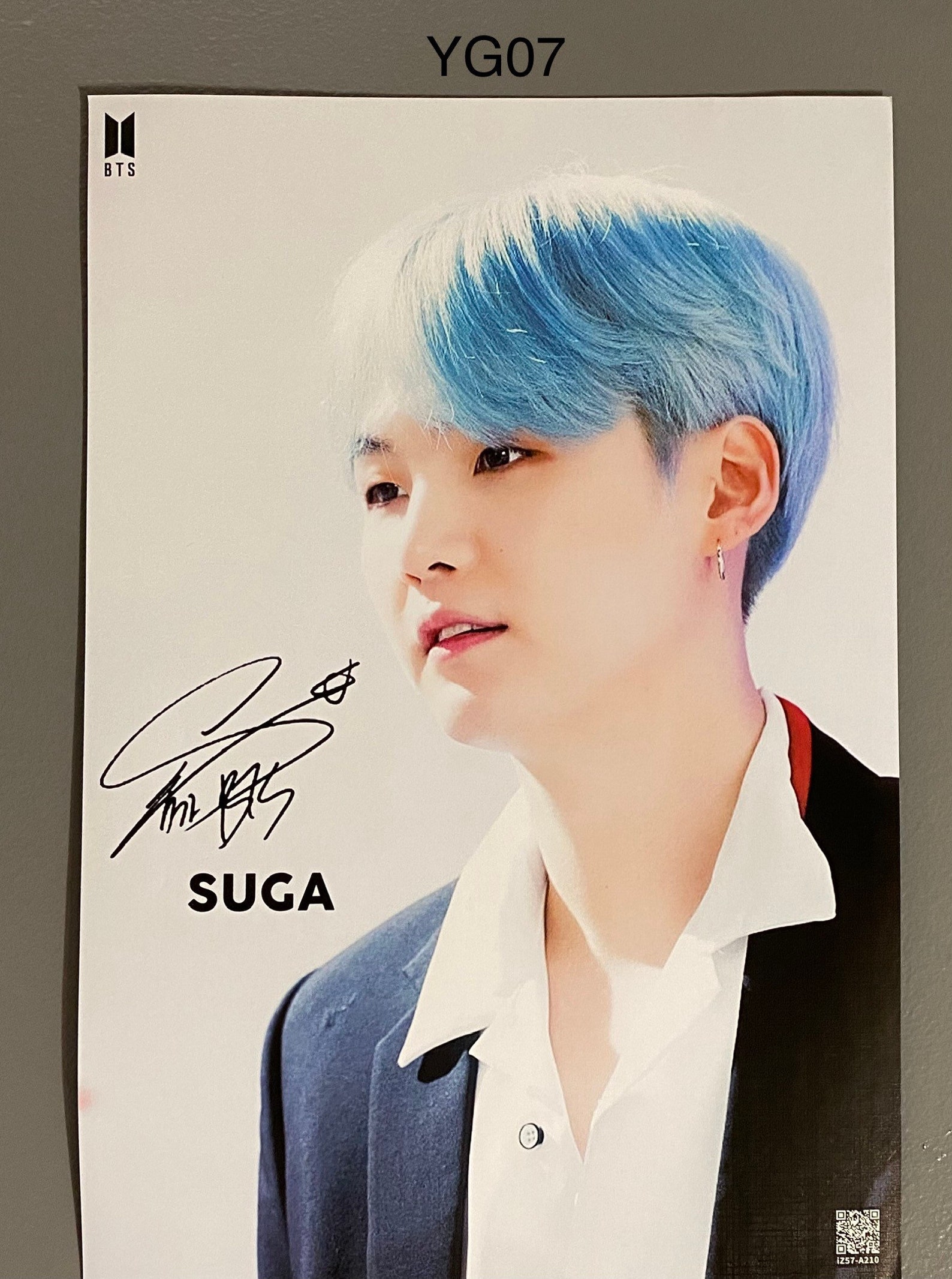 Bias BTS Suga Posters Yoongi BTS Posters Suga Prints | Etsy