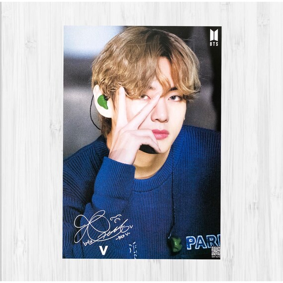 BTS V Posters V04 Kim Taehyung V Posters Kim Taehyung V - Etsy