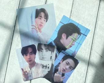 Bts Jin Photo Cards - Etsy