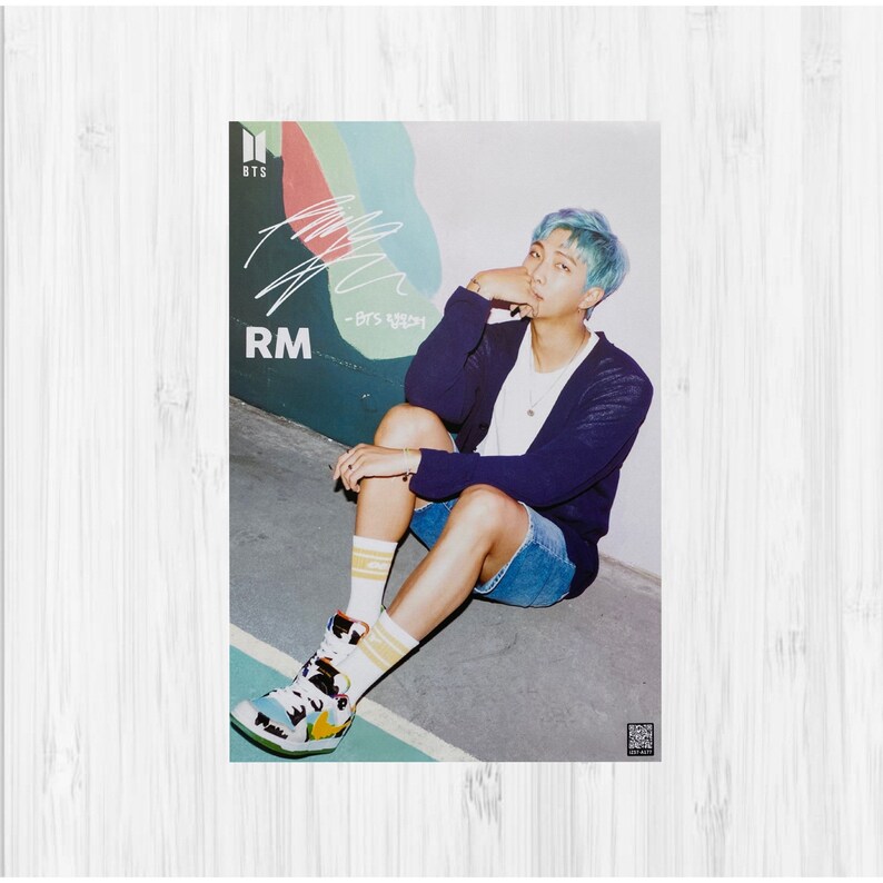 BTS RM Posters RM01 Kim Namjoon RM Posters Kim Namjoon Rm - Etsy