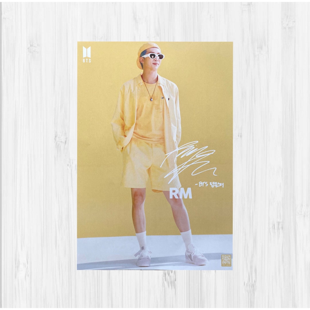 BTS RM Posters RM04, Kim Namjoon RM Posters, Kim Namjoon Rm Room Wall ...