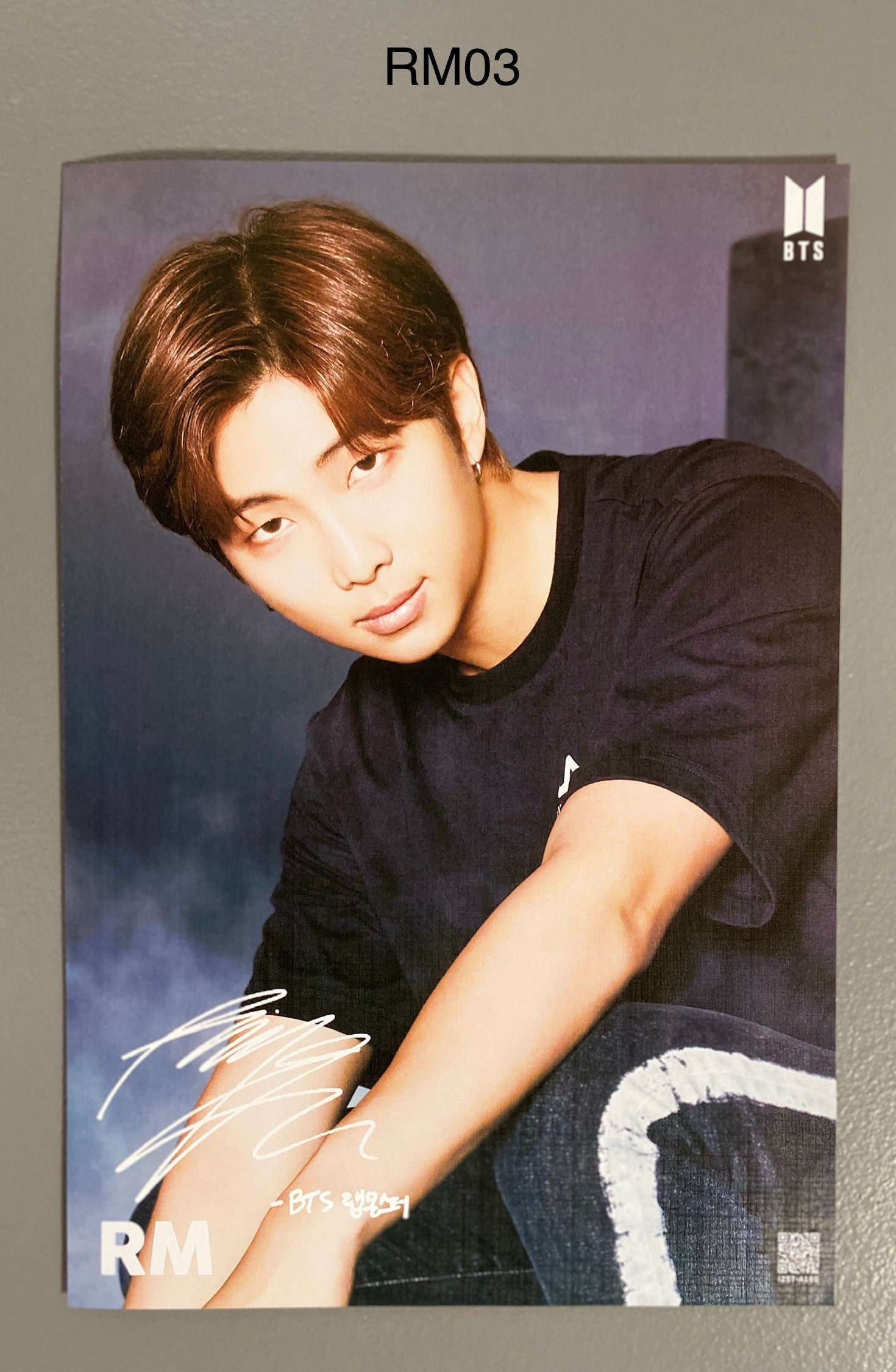 Bias BTS RM Poster BTS Poster Namjoon Namjoon Poster | Etsy