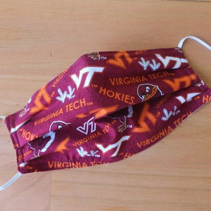 Virginia Tech Face Mask - Etsy
