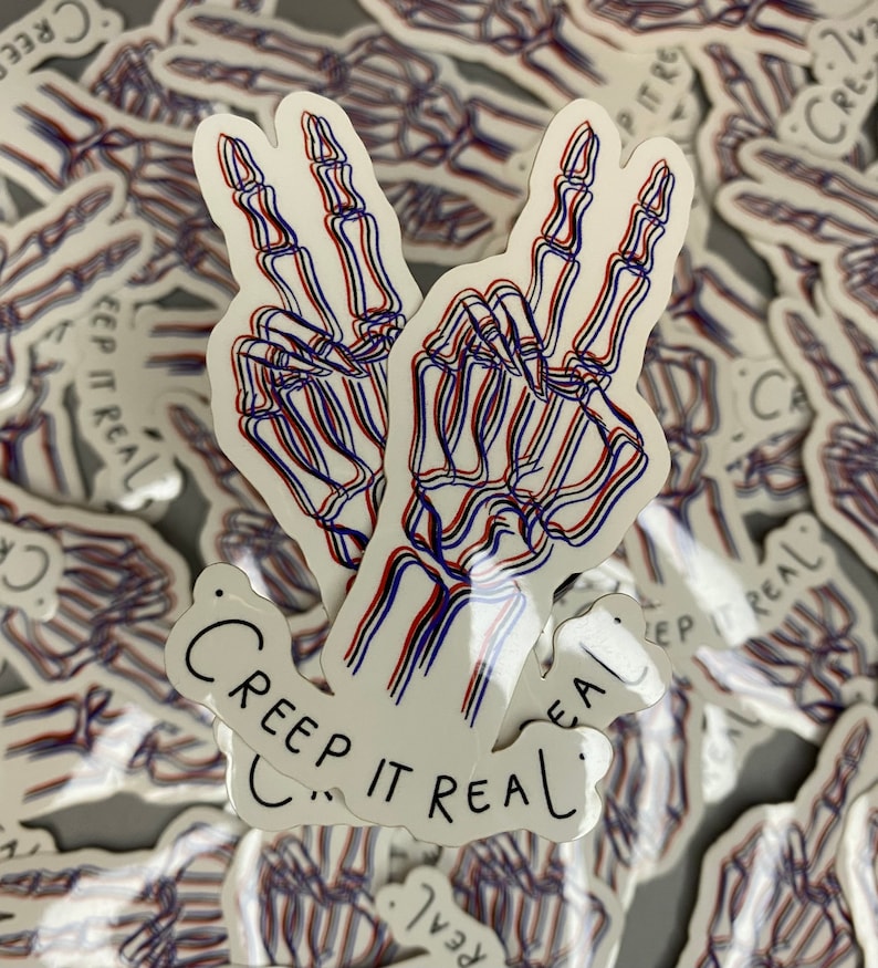 Creep It Real Sticker - Etsy