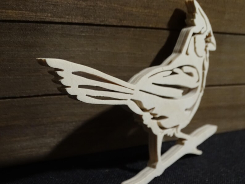 Scroll Saw Cardinal - Etsy