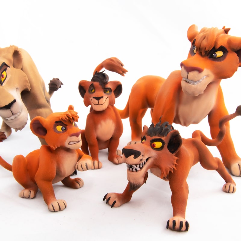 Lion King Scar Figure - Etsy