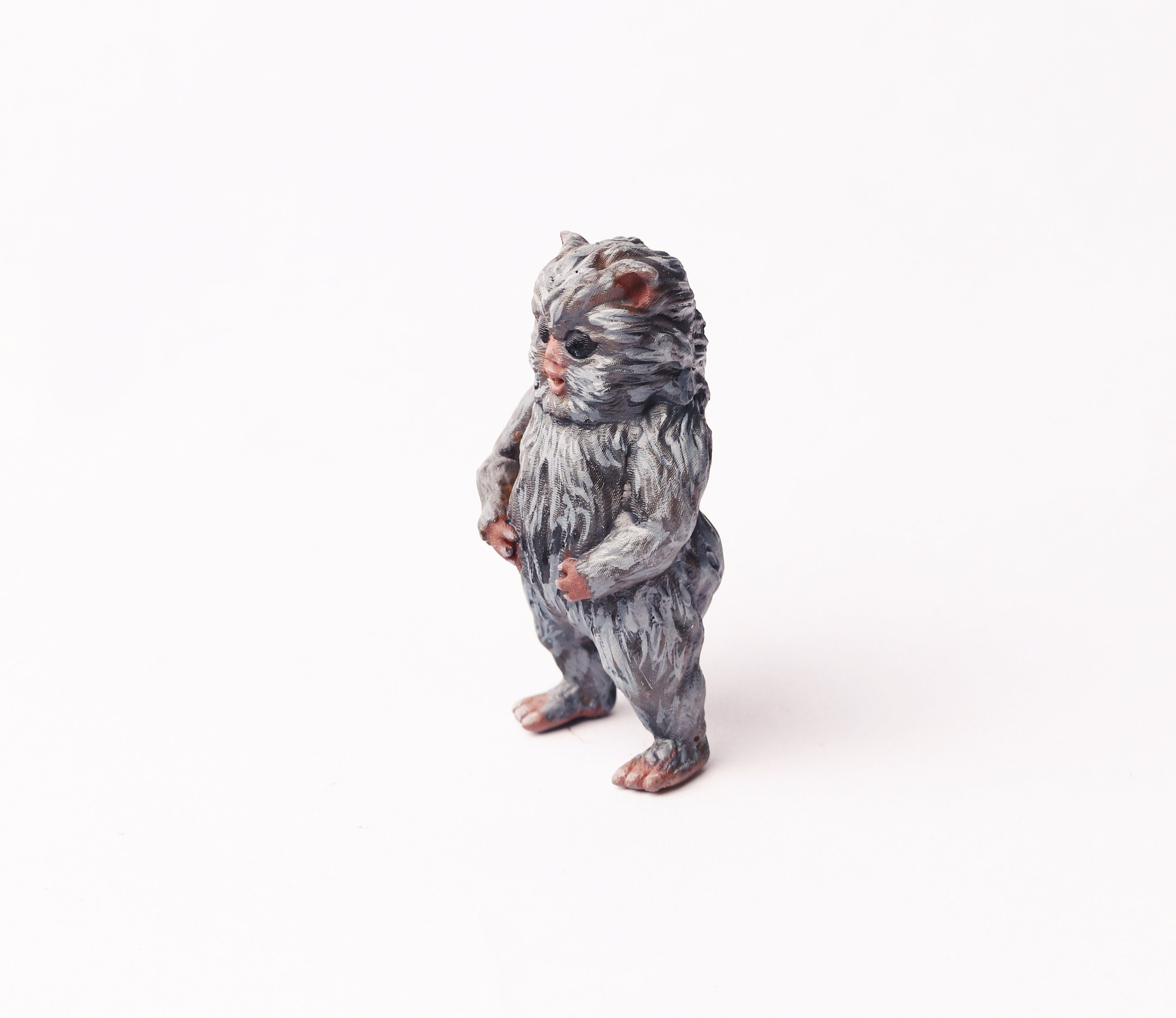 Baby Ewok Custom Figure Endor Moon Star Wars Jedi Chewbacca Chewie 3D ...