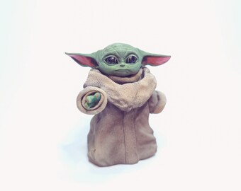 Realistic Grogu - Etsy