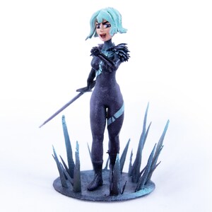 Cassandra 3D Printed Figure Painted the Tangled Series Figure Cass ...