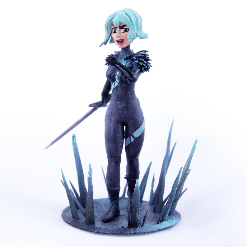 Cassandra 3D Printed Figure Painted the Tangled Series Figure - Etsy
