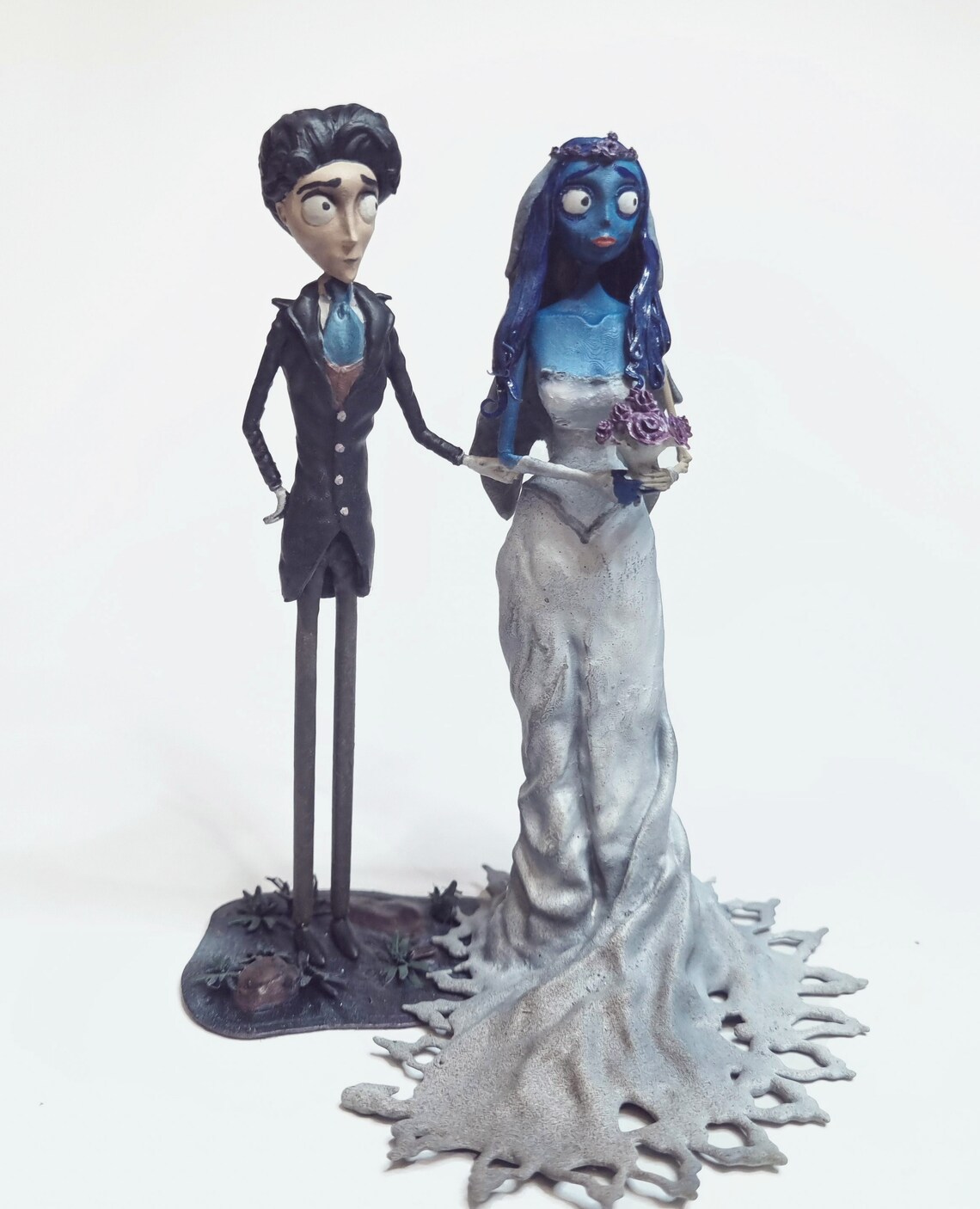 Victor and Emily the Corpse Bride Figure Goth Tim Burton - Etsy