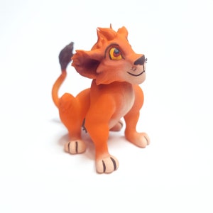 Nuka Cub Figurine Vitani Kovu Animal Art Figure Miniature Disney Simba ...