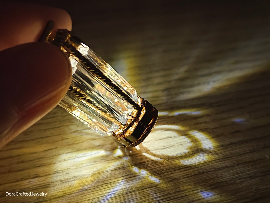 TUTORIAL Victorian Lamp Jewelry Wire Wrapped Art Glowing Pendant and ...