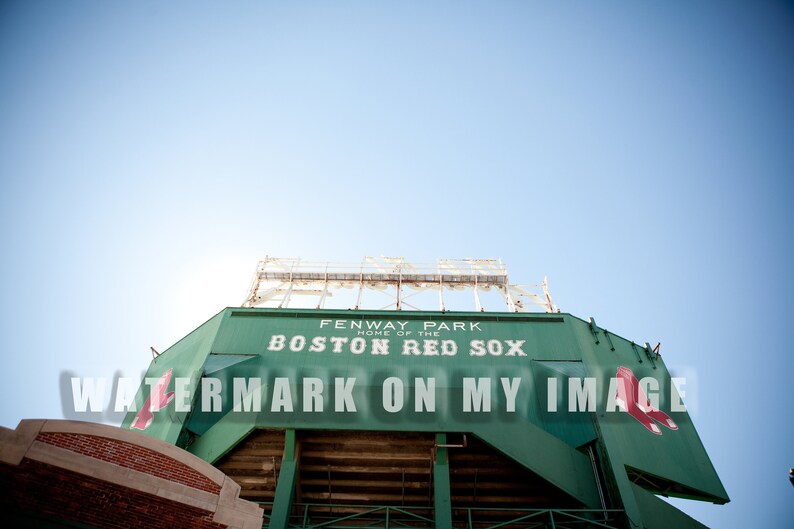 Fenway Park Sign - Etsy