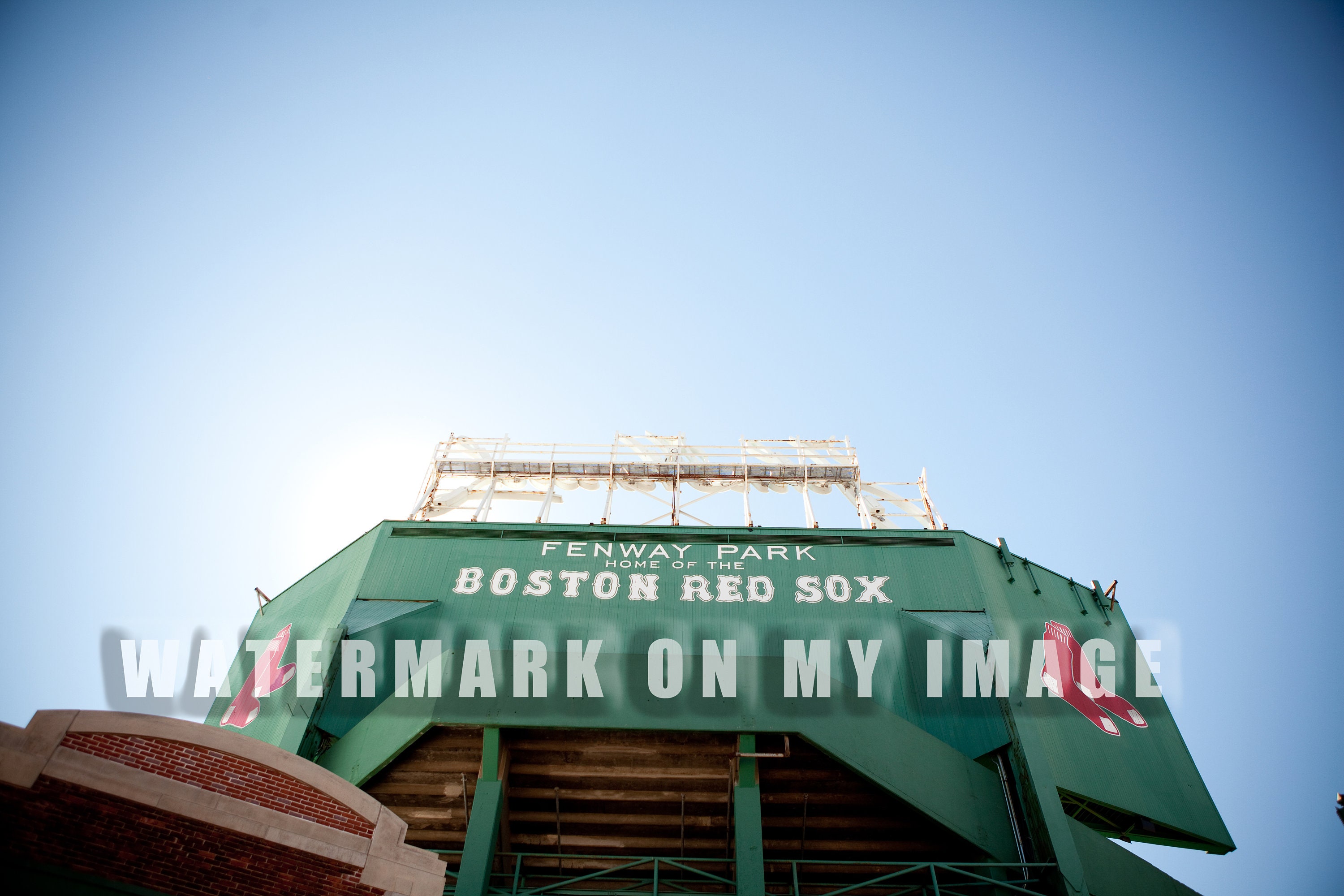 Fenway Park Sign - Etsy