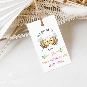 Editable Kids Valentines Day Gift Tags Valentines Day Favour Tags Kids ...
