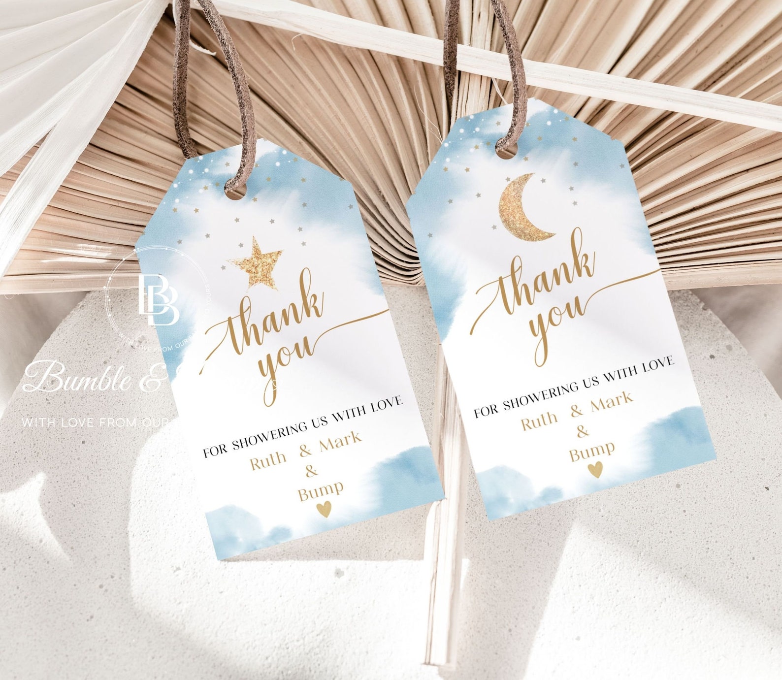 Twinkle Twinkle Little Star Favor Tag Thank You Tag Baby - Etsy