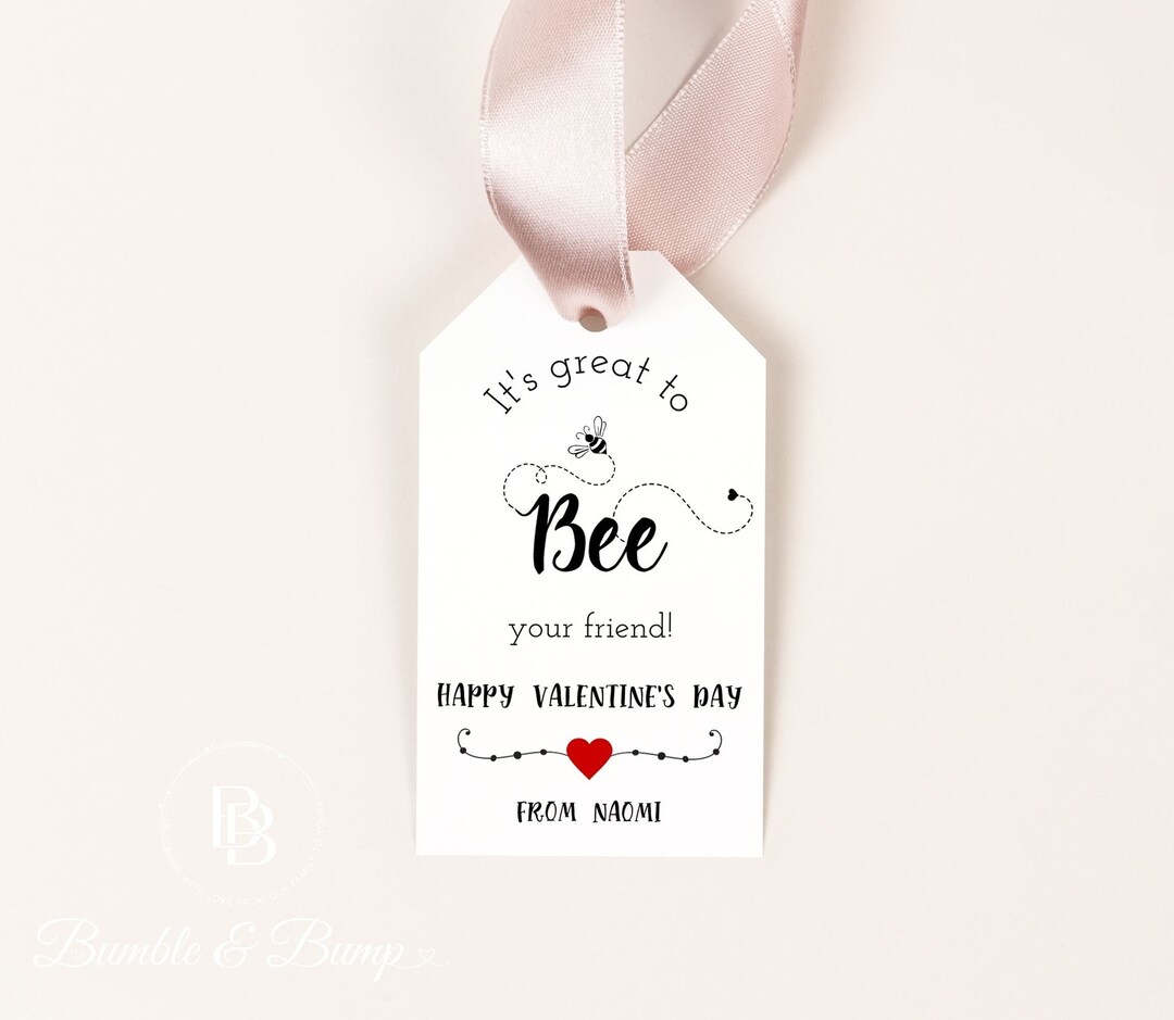 Editable Valentines Day Gift Tag Printable Valentines Day Favour Tags ...