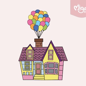 Characters UP Files SVG Digital Download PNG 300 Dpi Cricut - Etsy UK