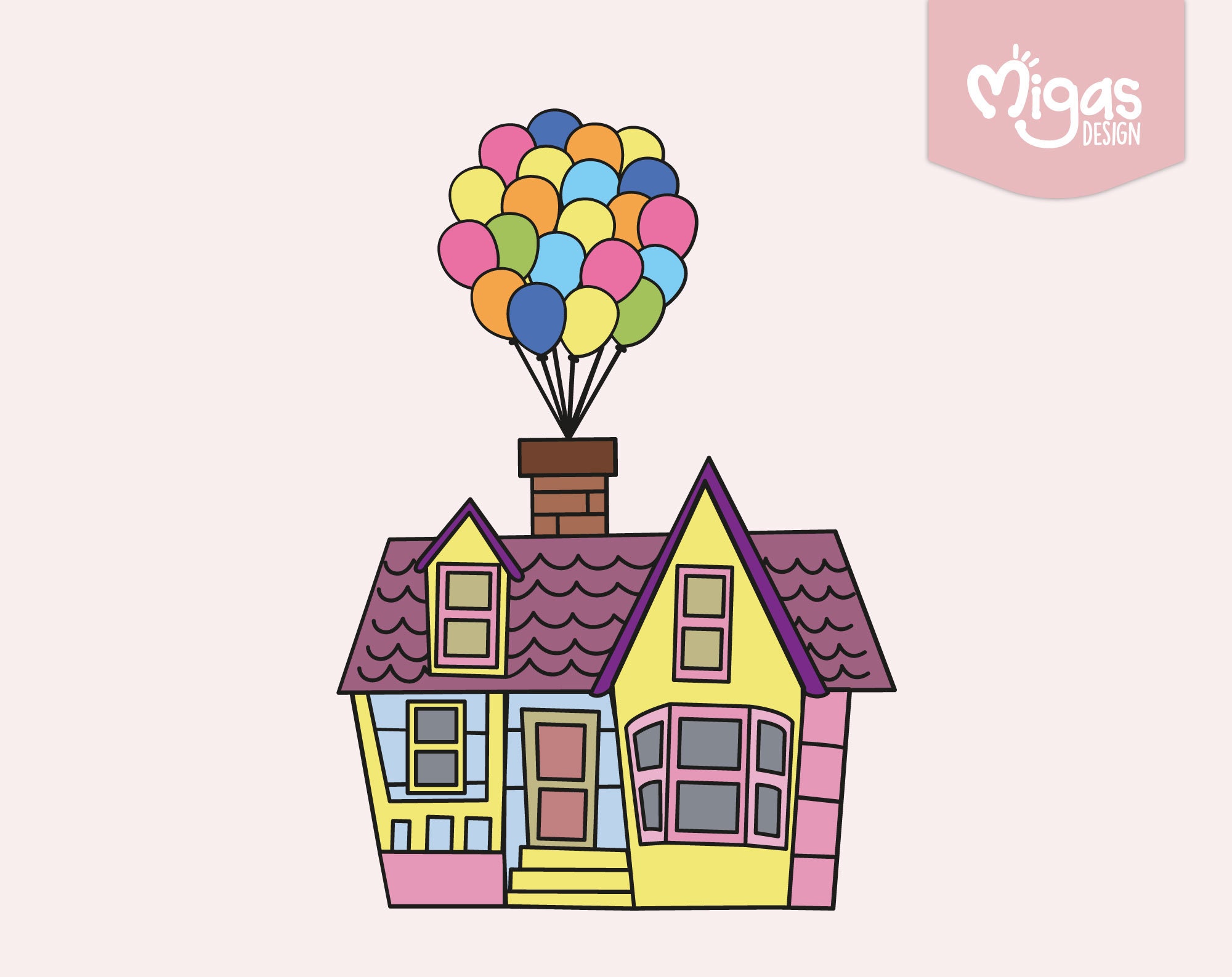 Characters UP Files SVG Digital Download PNG 300 Dpi Cricut - Etsy UK